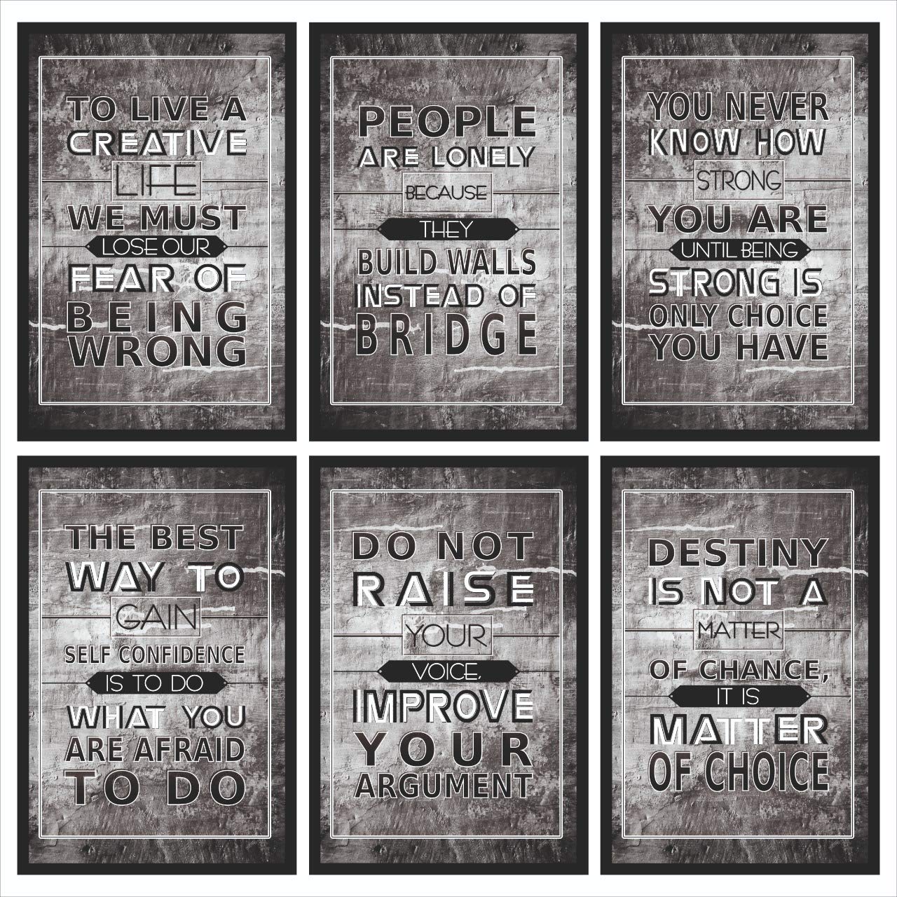 Motivational Inspirational wall posters